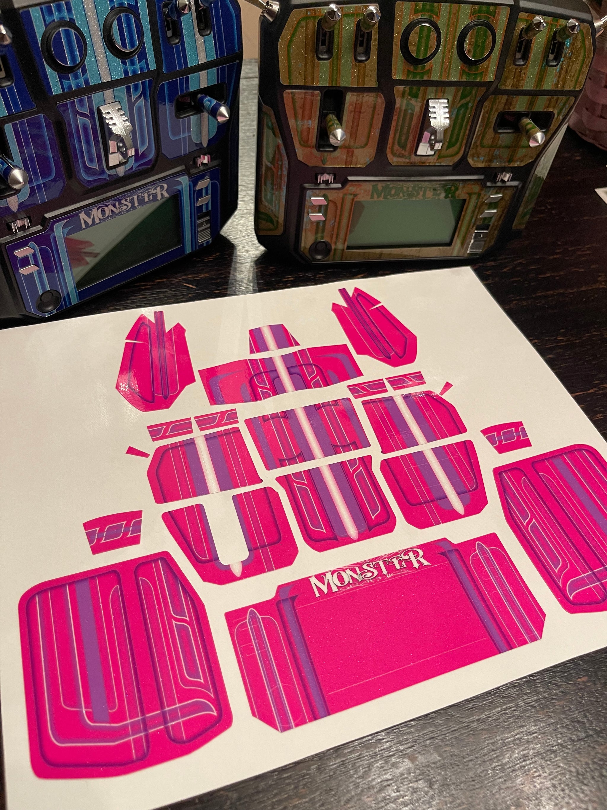 1 RedCat Controller wrap kit – Playinwithstickers